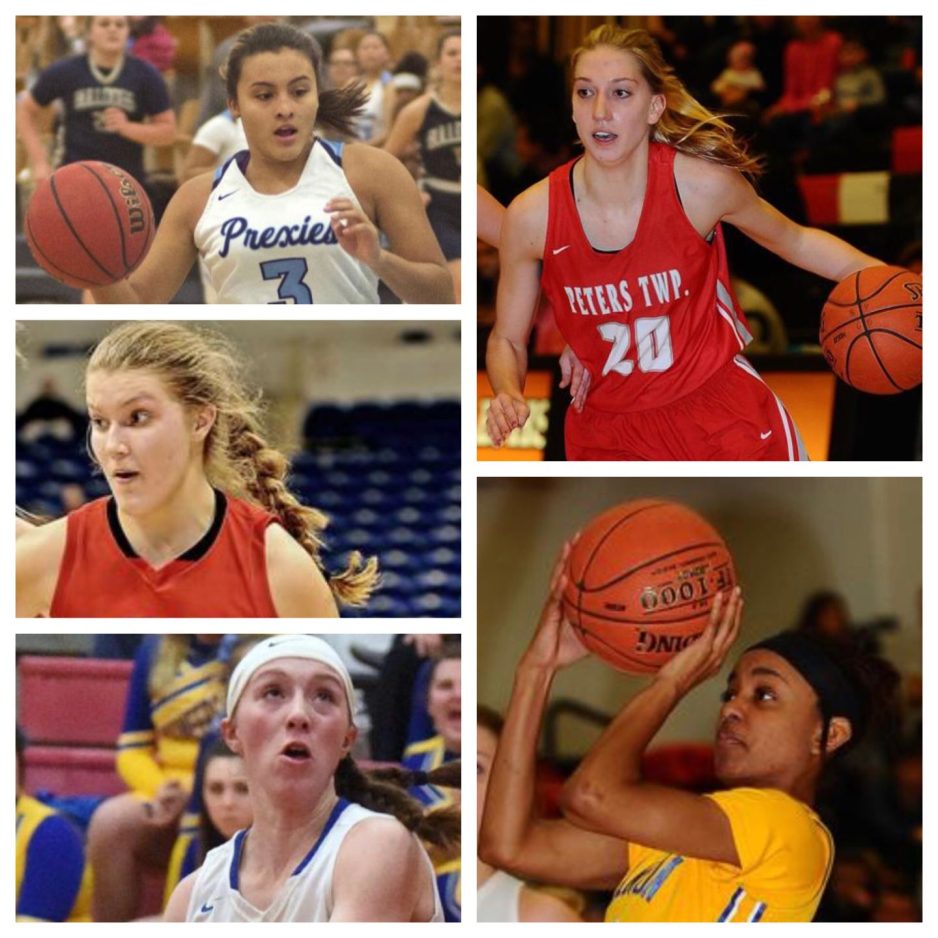 Girls All-District Basketball Team - Observer-Reporter